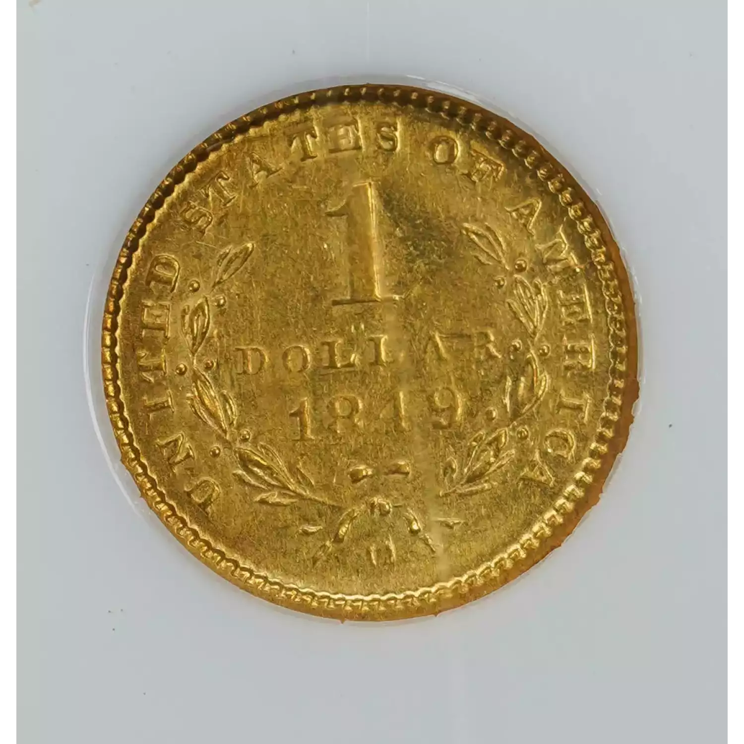 1849-NEW ORLEANS Gold Dollars Liberty Head NGC MS-60 - Kearney Coin Center