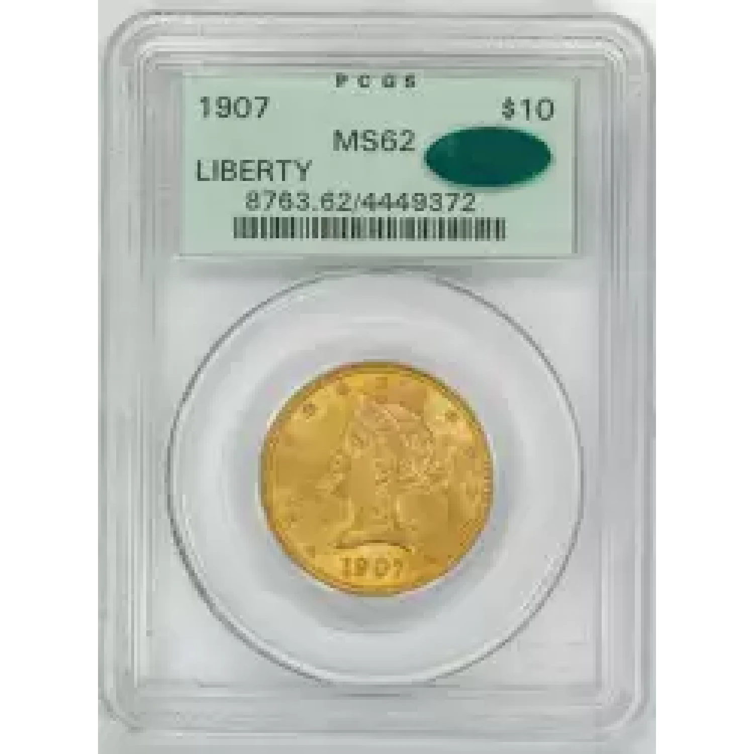 1907-PHILADELPHIA Gold Eagles Liberty Head PCGS MS-62 Liberty - Kearney Coin Center