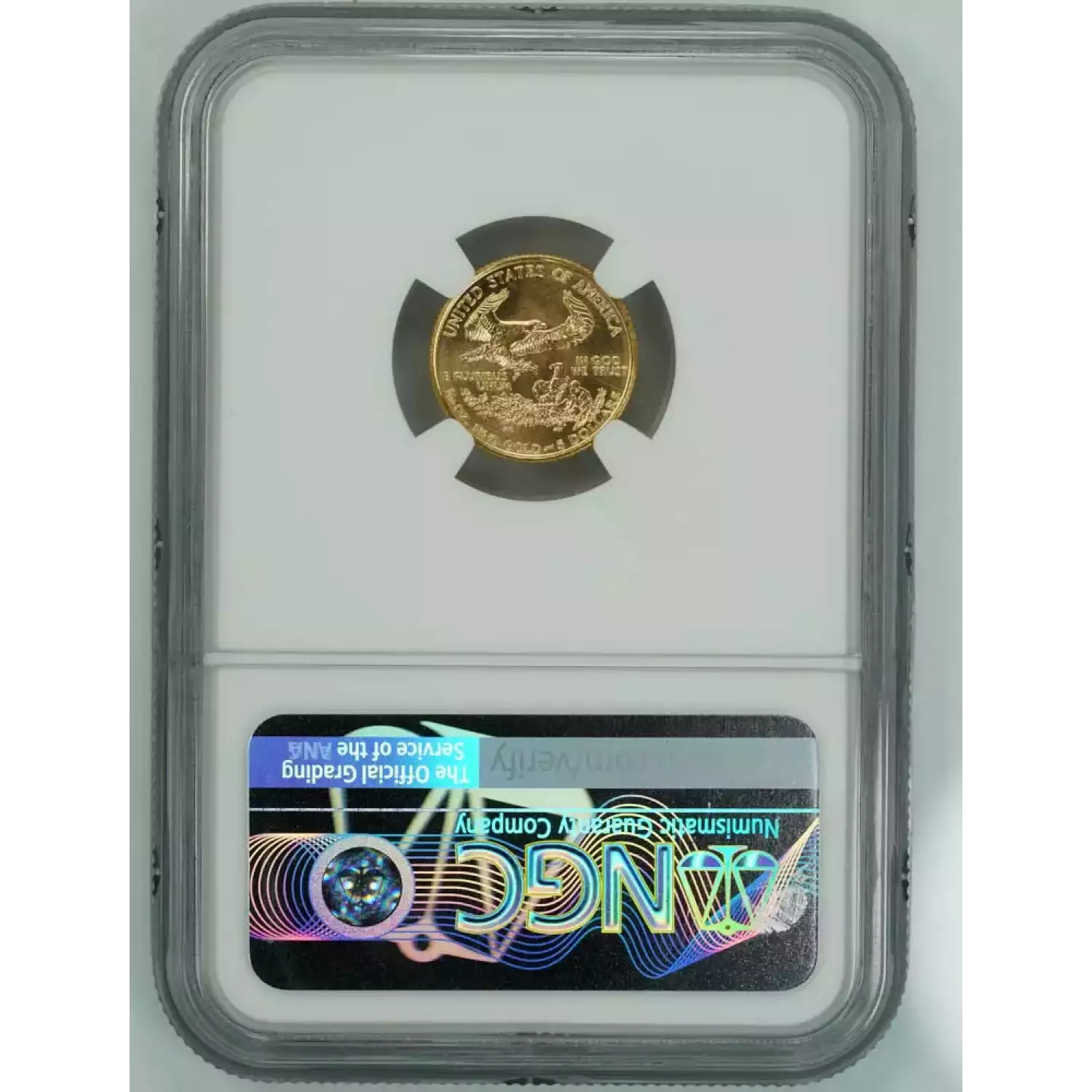 1998-PHILADELPHIA Bullion $5 Gold Eagle 1/10 oz NGC MS-70 - Kearney ...