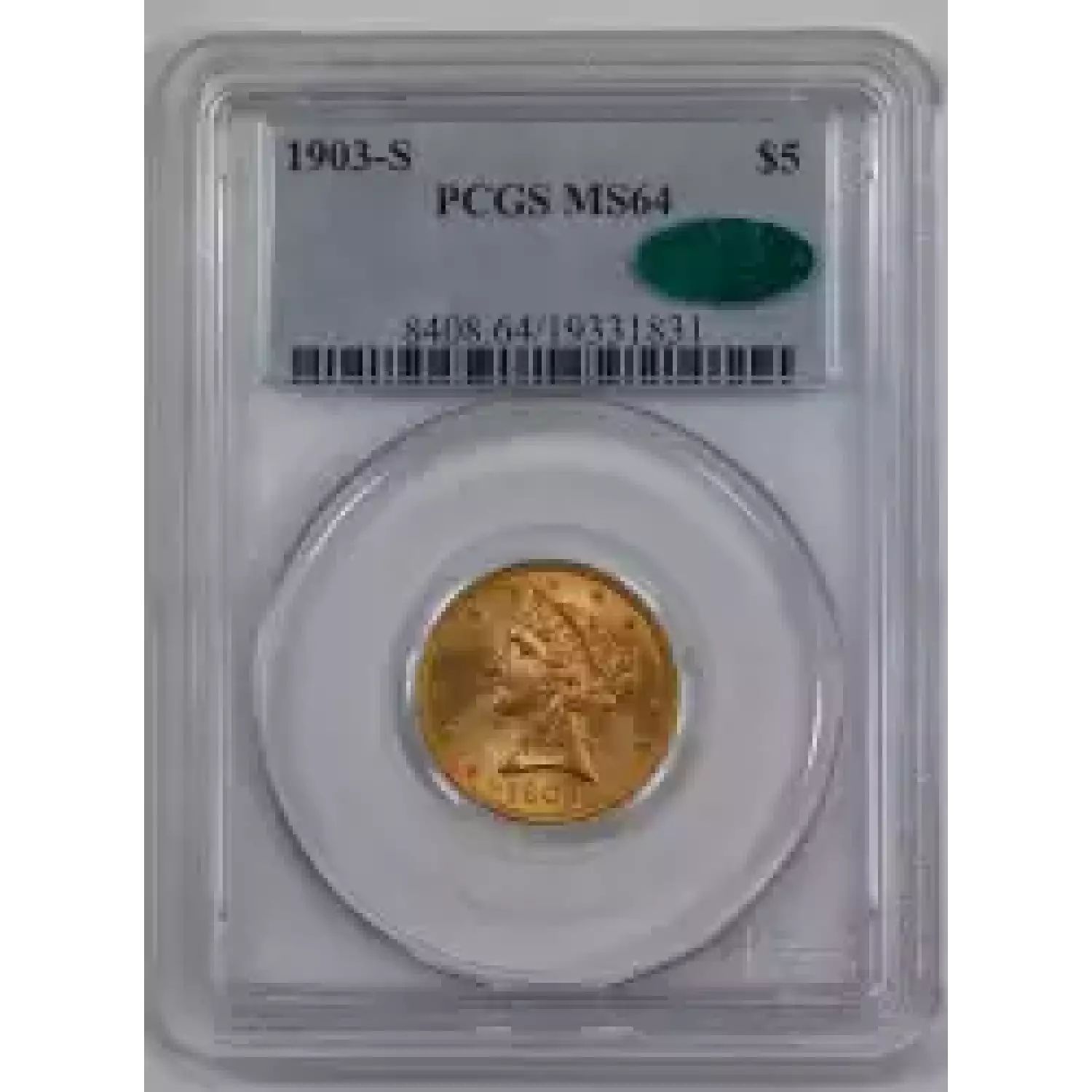 1903-S Gold Half Eagles Liberty Head PCGS MS-64 - Kearney Coin Center